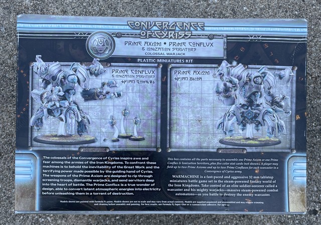 Warmachine Convergence of Cyriss Prime Axiom Perforators Optiflex Deck ...