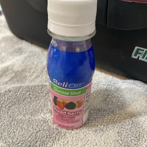 ReliOn Glucose Shot Drink Mixed Berry 2oz Great For Diabetics On The Go ...