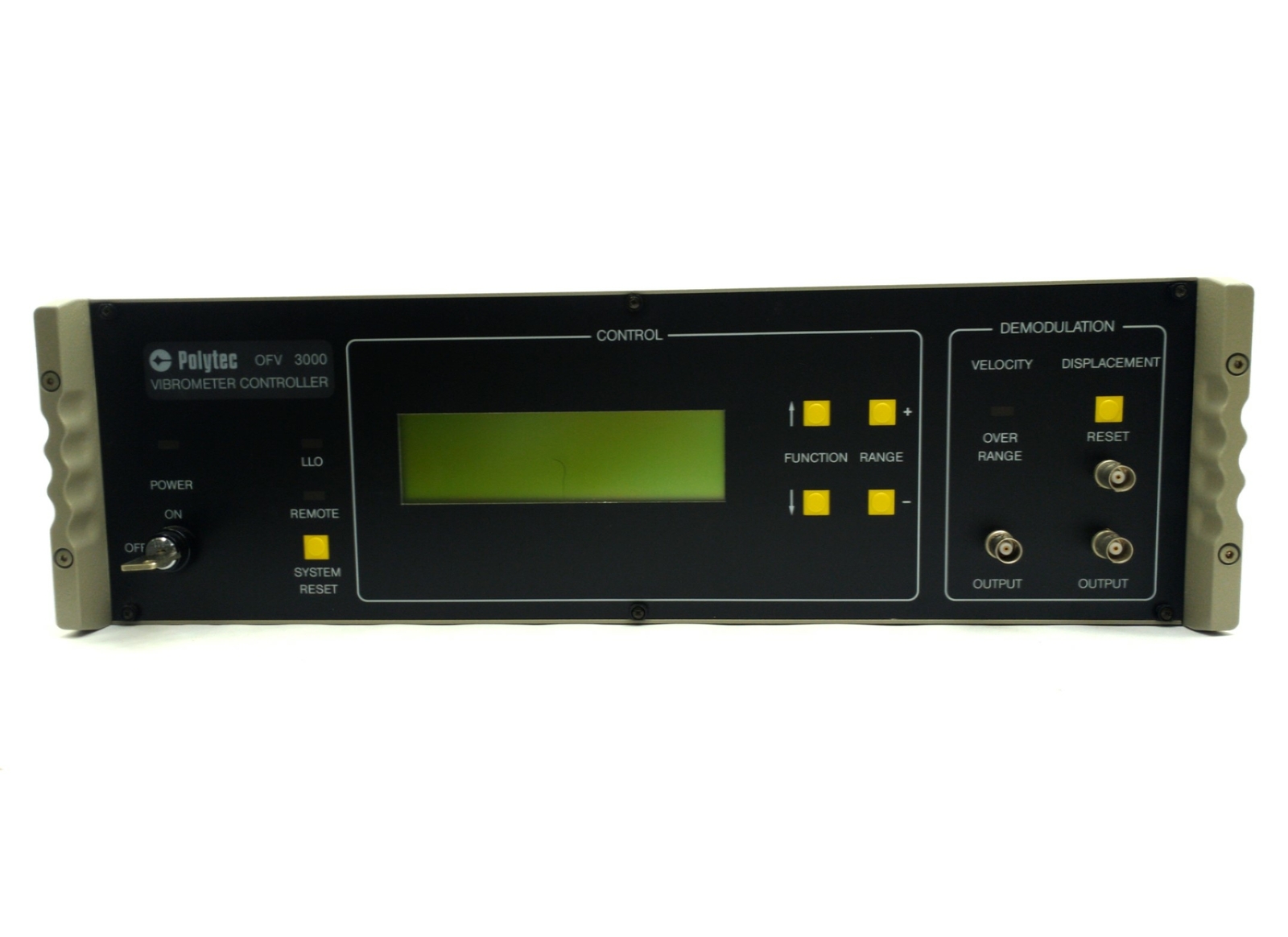 Polytec OFV-3000 Laser Vibrometer Controller, OVD-01, Remote Focus *No ...