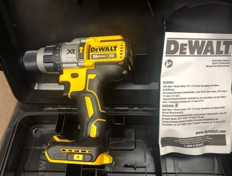 DEWALT DCD996B 20V MAX XR Li-Ion 1/2 in. 3-Speed Hammer Drill/Driver in ...