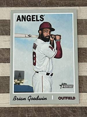 2019 Topps Heritage Baseball Brian Goodwin Card #550 | eBay