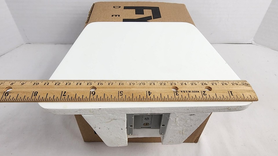 Fytz Design Mini Wood Tag Shelves (AHD20001) Set of 2 - Complete, White ...