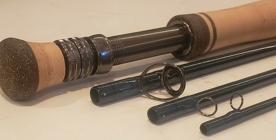 Custom Saltwater Fly rod - 9' 0" 8 weight (Bonefish / Bass / Large ...