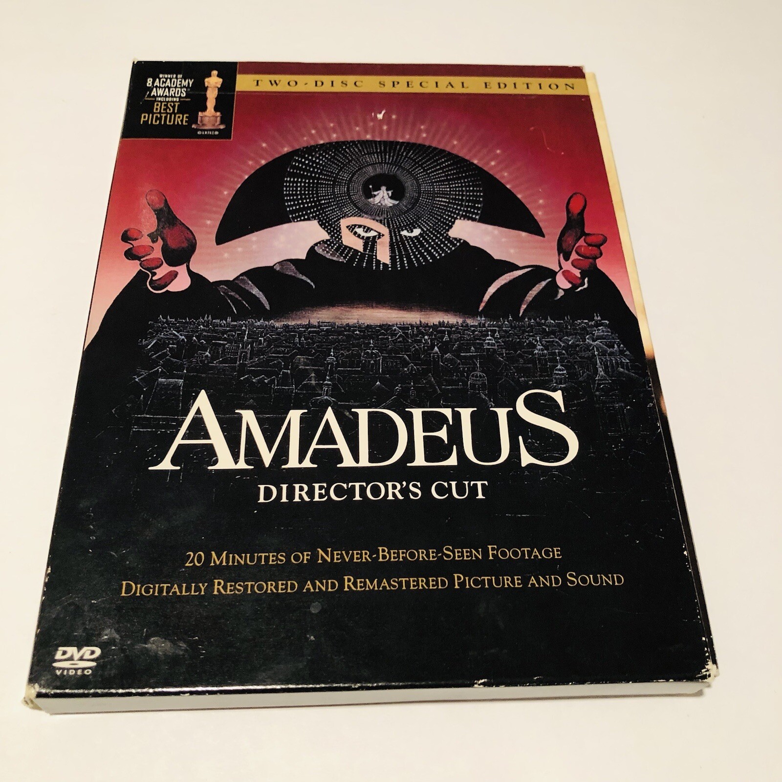 Amadeus Directors Cut 2-Disc DVD Set 2002 Special Edition Drama Academy ...