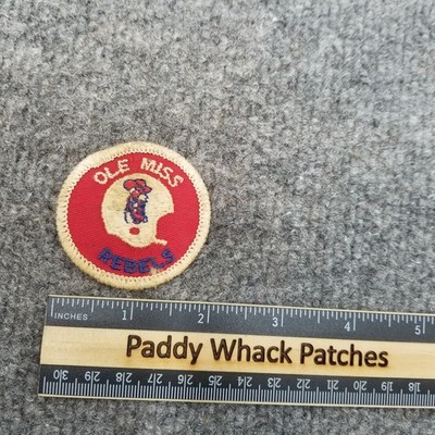 Vintage Ole Miss Rebels Patch Helmet AC6 | eBay