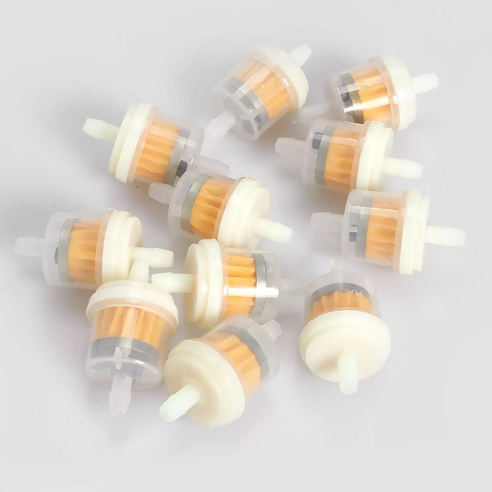 20Pcs Motor Inline Gas Oil Fuel Filter Small Engine For 1/4'' 5/16 ...