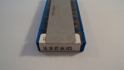 Box of (9) Valenite 16 IR 27 UN grade VC5 Inserts [01587] LOC4224 | eBay