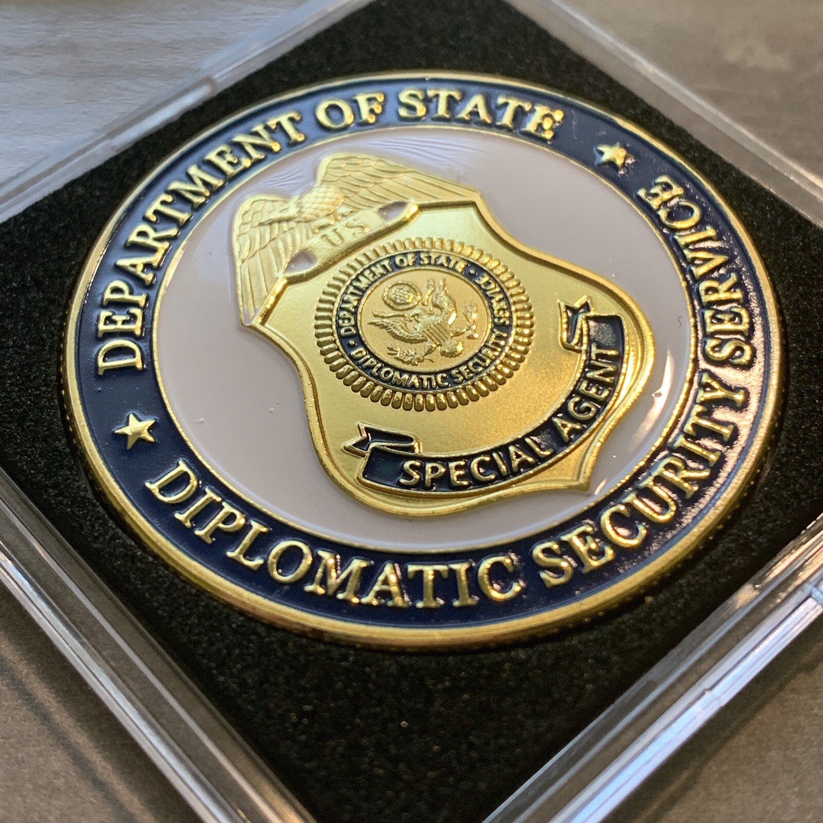 DEPARTMENT OF STATE-US Diplomatic Security Service Gold Plated ...