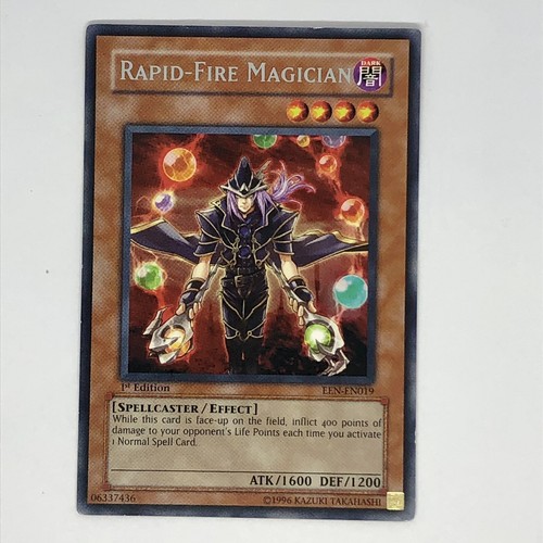 Yugioh! Rapid-Fire Magician - EEN-EN019 - Ultimate rare - 1st edition | eBay