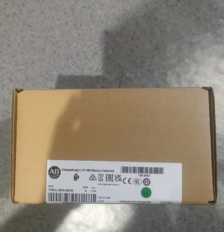 In Stock Newest & Original In Box AB 1769-L19ER-BB1B CompactLogix L19 ...