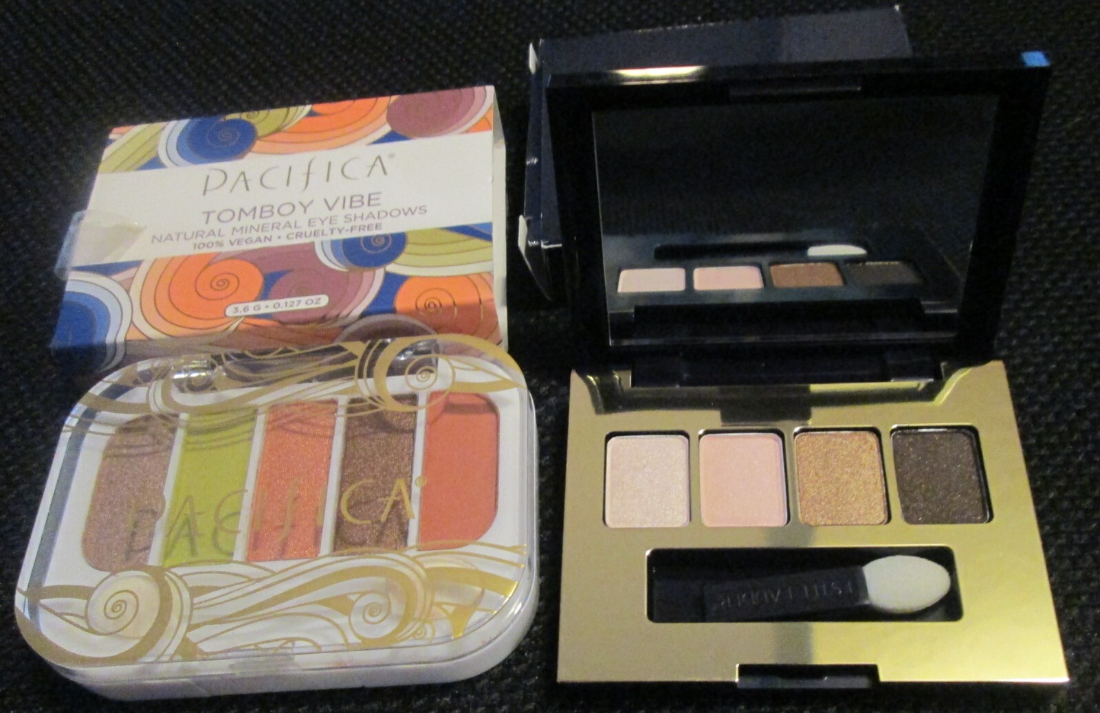 LOT OF 2 NEW EYESHADOW COMPACTS PALLETES ESTEE LAUDER & PACIFICA | eBay