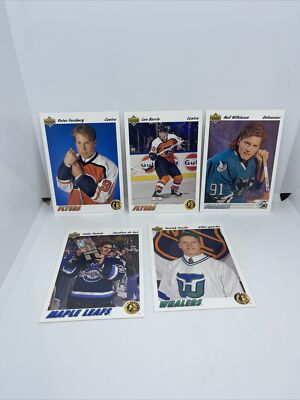 1991-92 UPPER DECK ROOKIE # 64- PETER FORSBERG Barrie Potvin Poulin ...