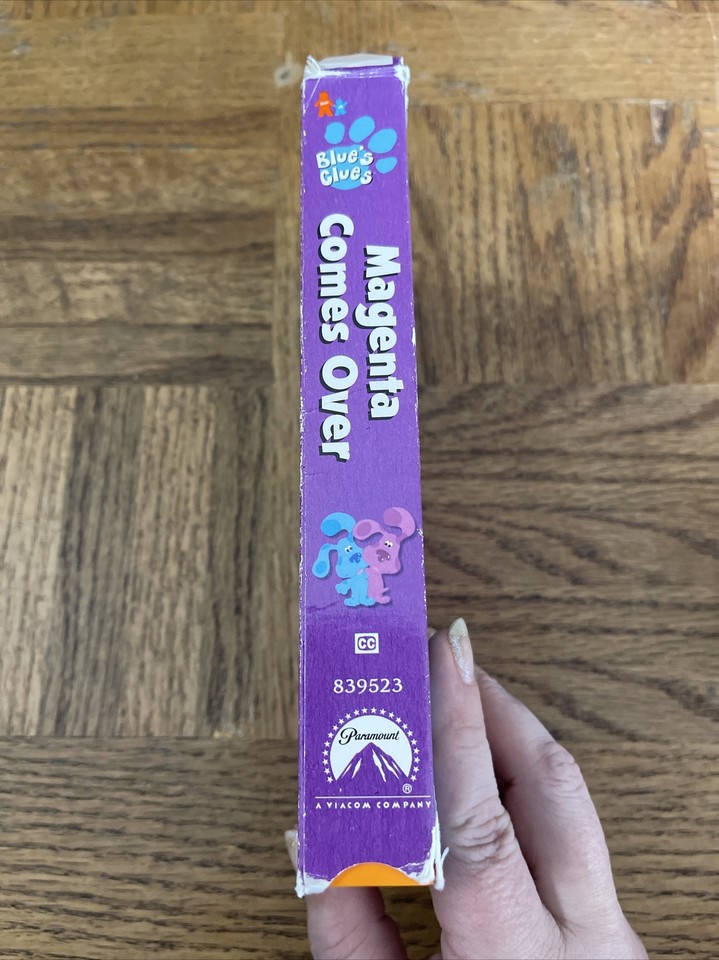 Blues Clues Magenta Comes Over VHS 97368395237| eBay