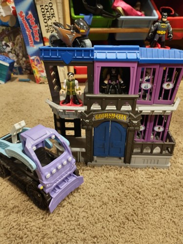 Imaginext Batman Gotham City Jail Playset DC Super Friends Fisher-Price ...