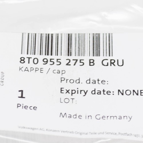 NEW AUDI A5 S5 8T LEFT HEADLIGHT WASHER COVER 8T0955275BGRU ORIGINAL | eBay