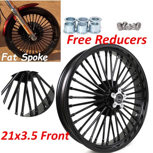 21" x 3.5" Fat Spoke Front Wheel Rim for Harley Dyna Wide Glide FXDWG ...