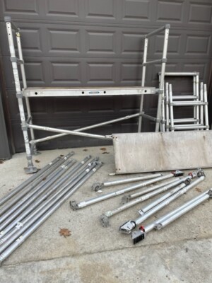 Werner Snap Up Aluminum scaffolding 6 ft OR-ADU FNG 42 FNU 49 SCAFFOLD ...