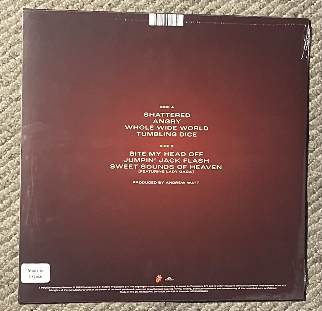 Rolling Stones Live At Racket NYC WHITE VINYL RSD Record Store Day ...