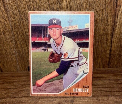 1962 Topps Baseball Bob Hendley #361 Milwaukee Braves | eBay