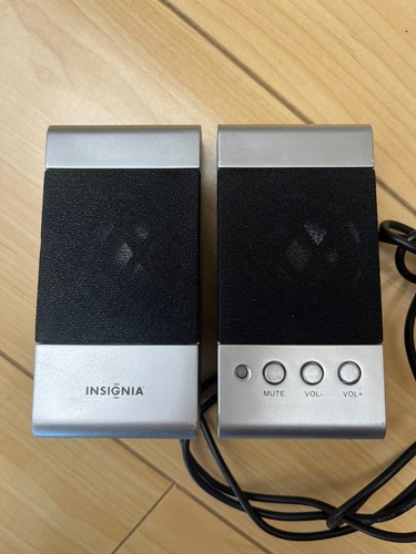 INSIGNIA notebook computer mini USB speakers ns-nbspk | eBay