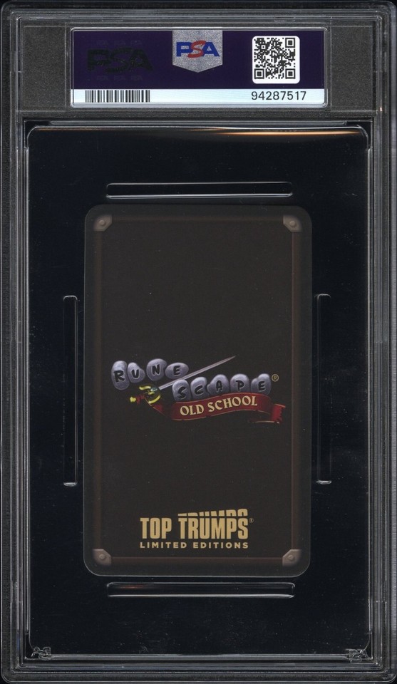 Jagex Old School Runescape Tztok-Jad Top Trumps PSA 9 Mint Trading Card ...