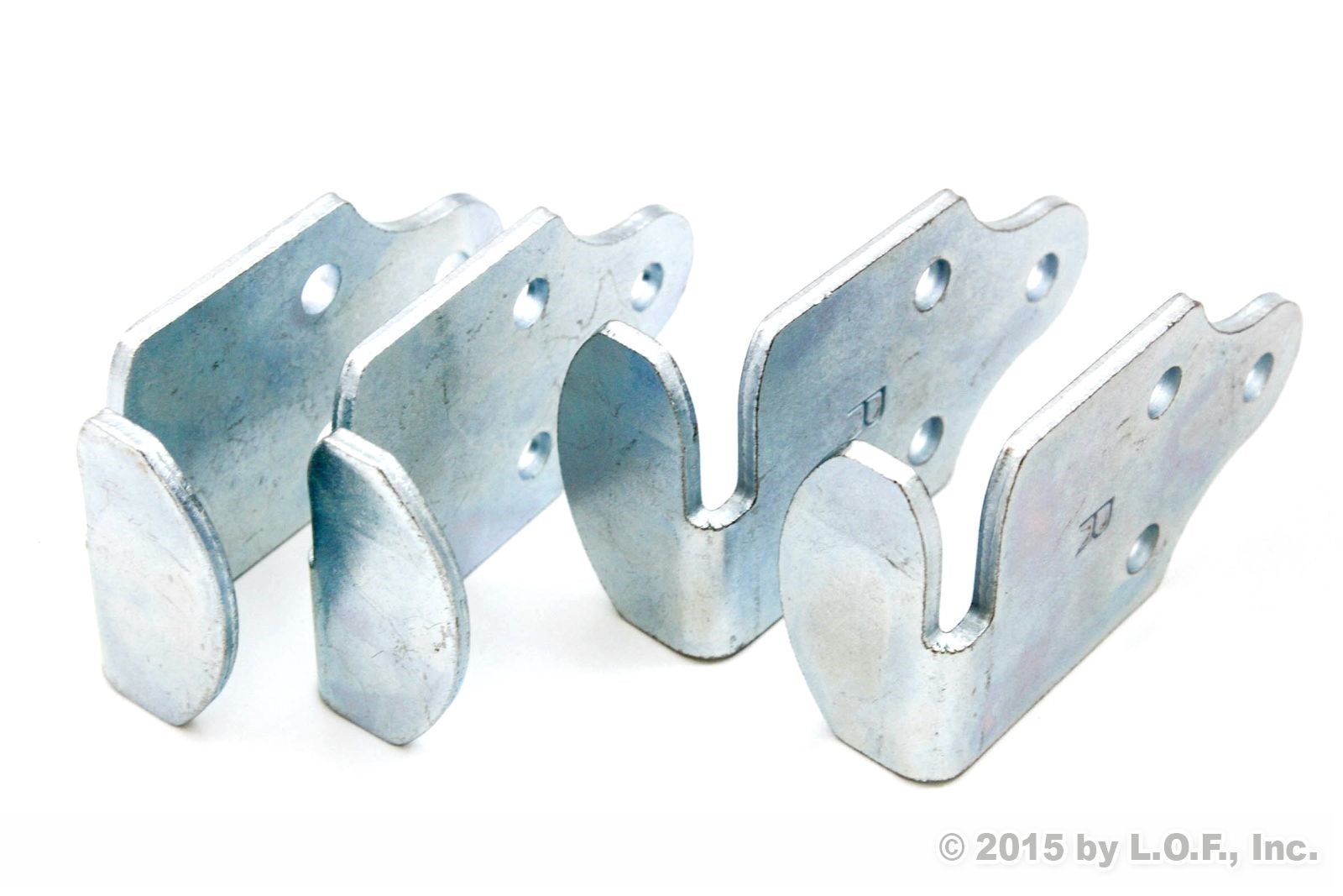 8x Utility Trailer Wood Sides Latch Rack Stake Body Gates Corner ...