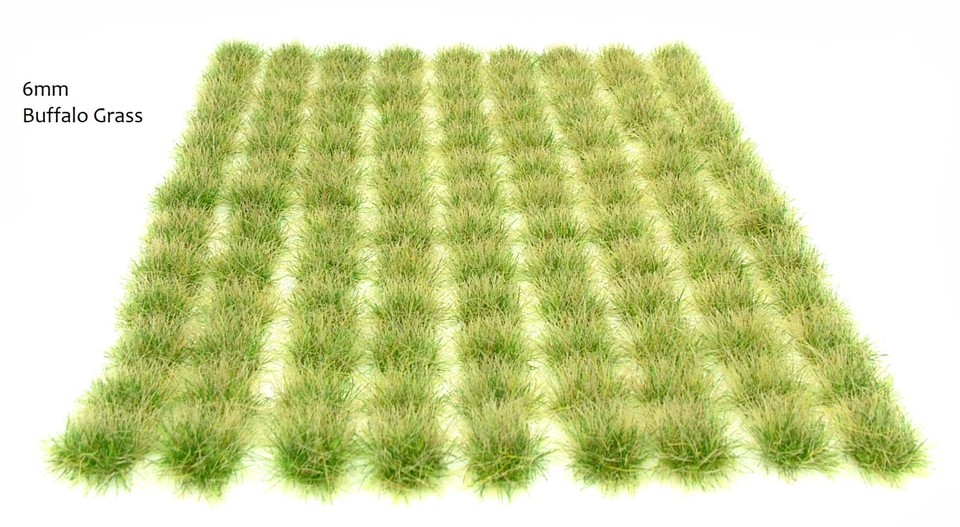 Static grass tufts self adhesive sheets - Model landscape scenery ...