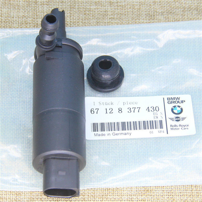New Headlight Washer Pump 67128377430 fits BMW E46 E90 X5 E60 E65 E66 ...