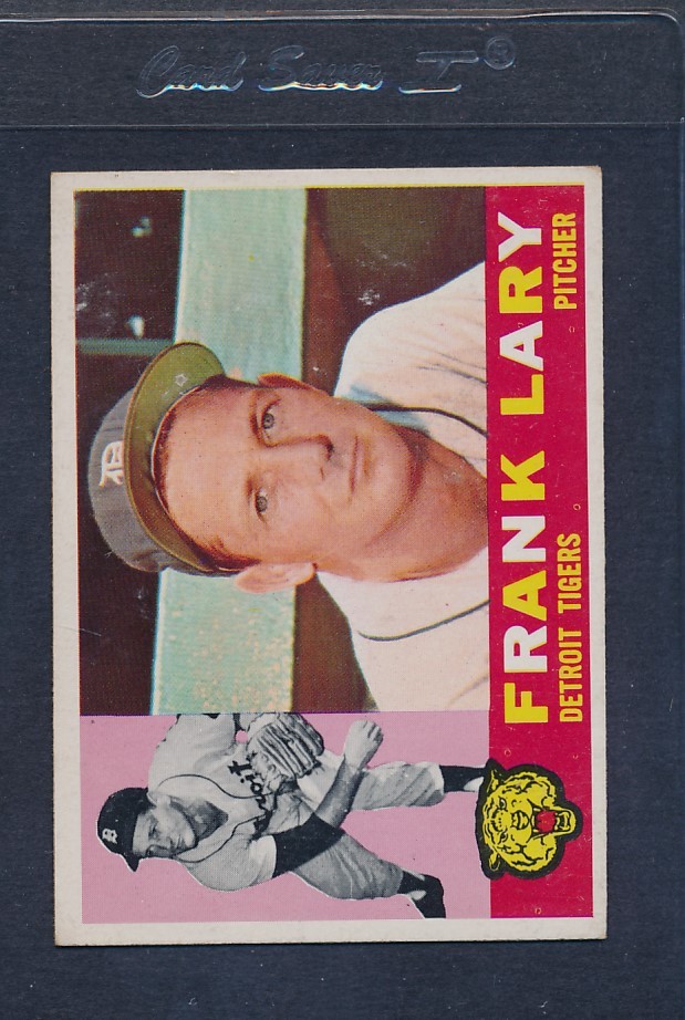 1960 Topps #085 Frank Lary Tigers EX *1580 | eBay