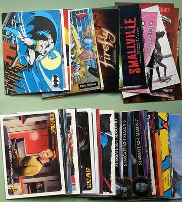 Trading card promo Charmed Xena Dragonball Z Alias X-Files Godzilla ...