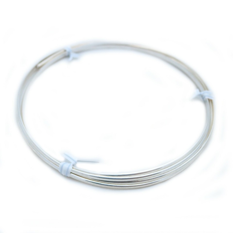 925 Sterling Silver wire Half Hard Round-1/2 Round-Square 20 21 22 24 ...