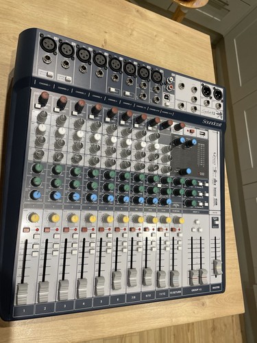 Soundcraft Signature 12 MTK USB Interface+Analog 12 Channel Multi-track ...