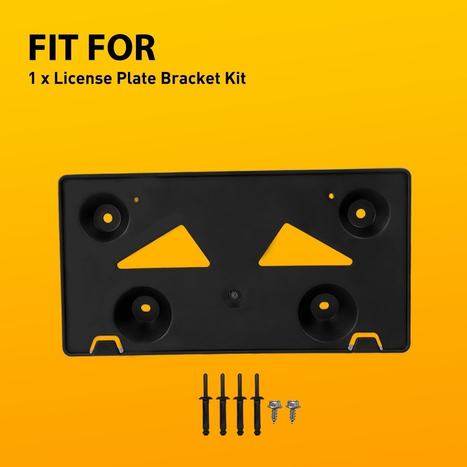 License Plate Frame Holder Mount Bracket Front For 2022-24 Ford ...