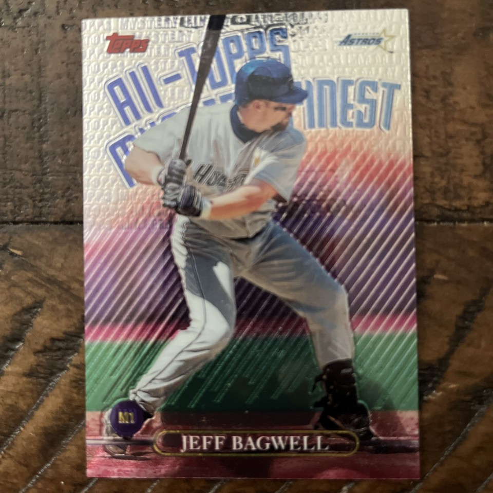 1999 Topps - All-Topps Mystery Finest Jeff Bagwell #M1 Refractor | eBay UK