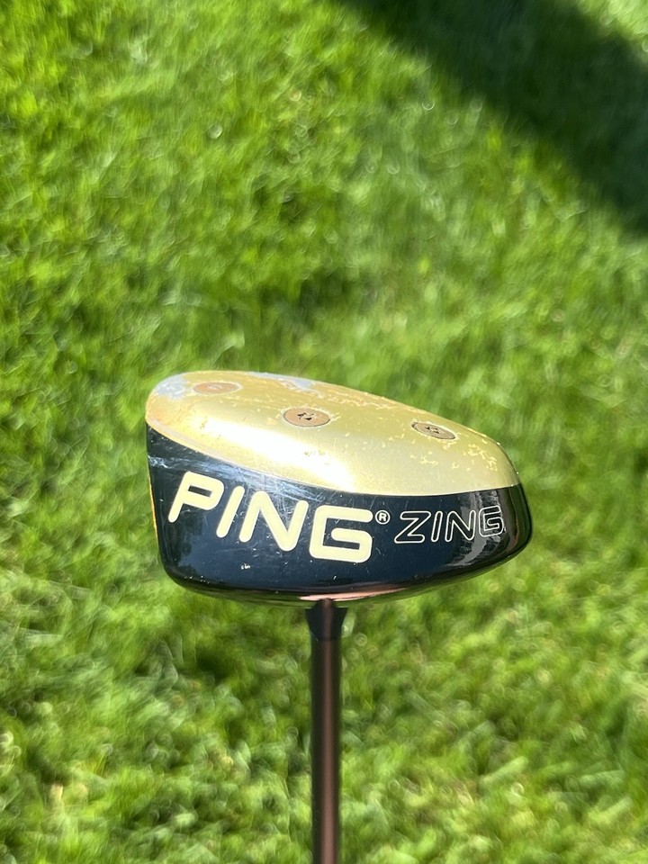 Vintage Ping Zing Karsten Black Wood Set 1W 5W 7W Right Handed Aldila Shaft | eBay