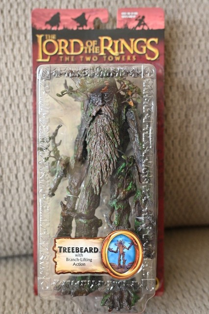 Lord of The Rings Two Towers Treebeard ToyBiz LOTR Action Figure MIP ...