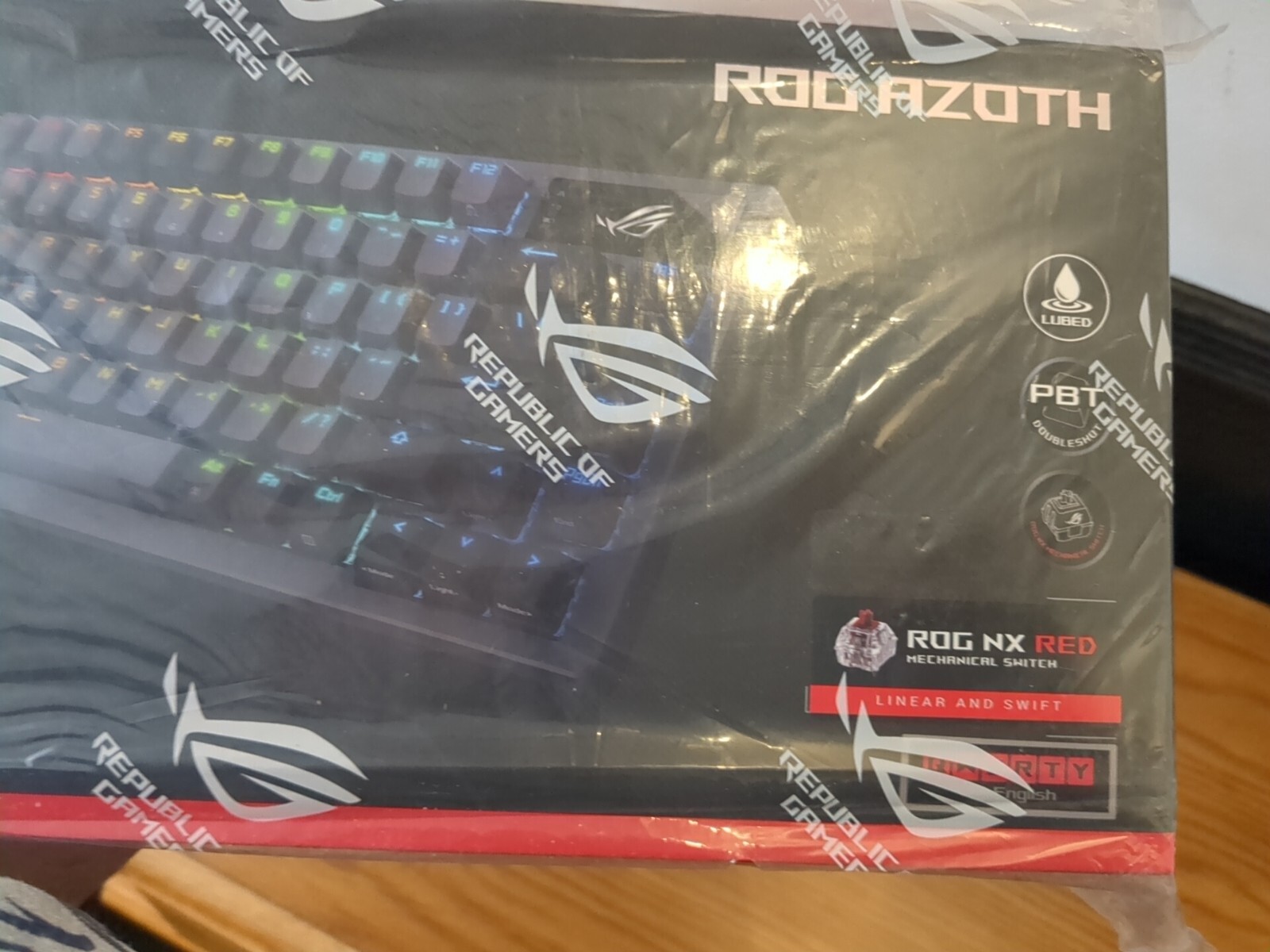 BRAND NEW - ASUS ROG Azoth 75% OLED Wireless Gaming Keyboard 90MP0316-BKAA01 | eBay