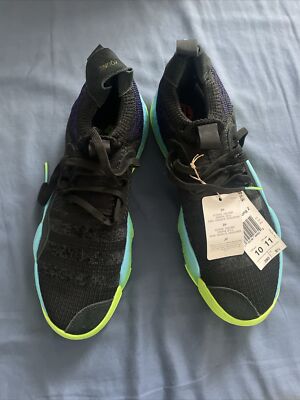 Adidas Men's Sz 10 Trae Young 2 Basketball Trae-tlien Shoes Black Green ...