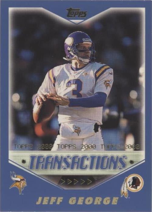 2000 Topps Jeff George #171 for sale | eBay