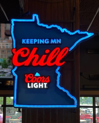 Beer Mountain Keeping Minnesota Chill Vivid LED Neon Sign Light Lamp ...