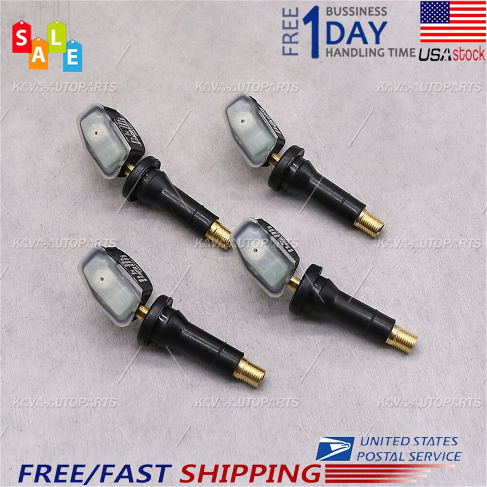4Pc Tire Air Pressure Sensor For Chevy Buick Cadillac 13540604 13528566 ...