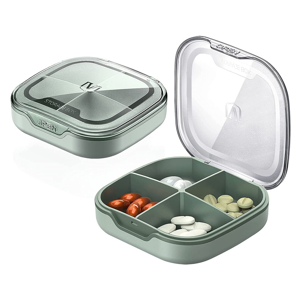 Medicine Boxes Portable Pill Box Tablet Box Case Dispenser Container ...