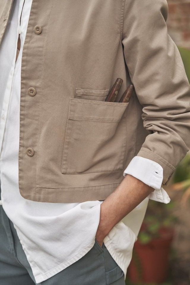 Seasalt Women's Jacket - natural Coombe Lane Cotton Jacket - Regular ...