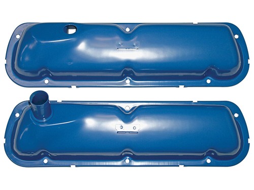 1965-66 Valve Covers 260 289 Falcon Comet Fairlane Galaxie Blue New | eBay