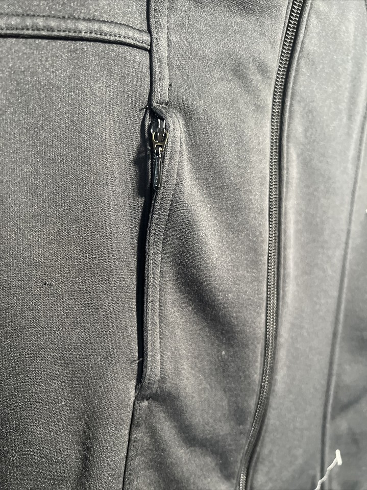 Jordan Jacket RN#56323 CA#05553 Front Zipper Pull BROKEN*Size M Black ...