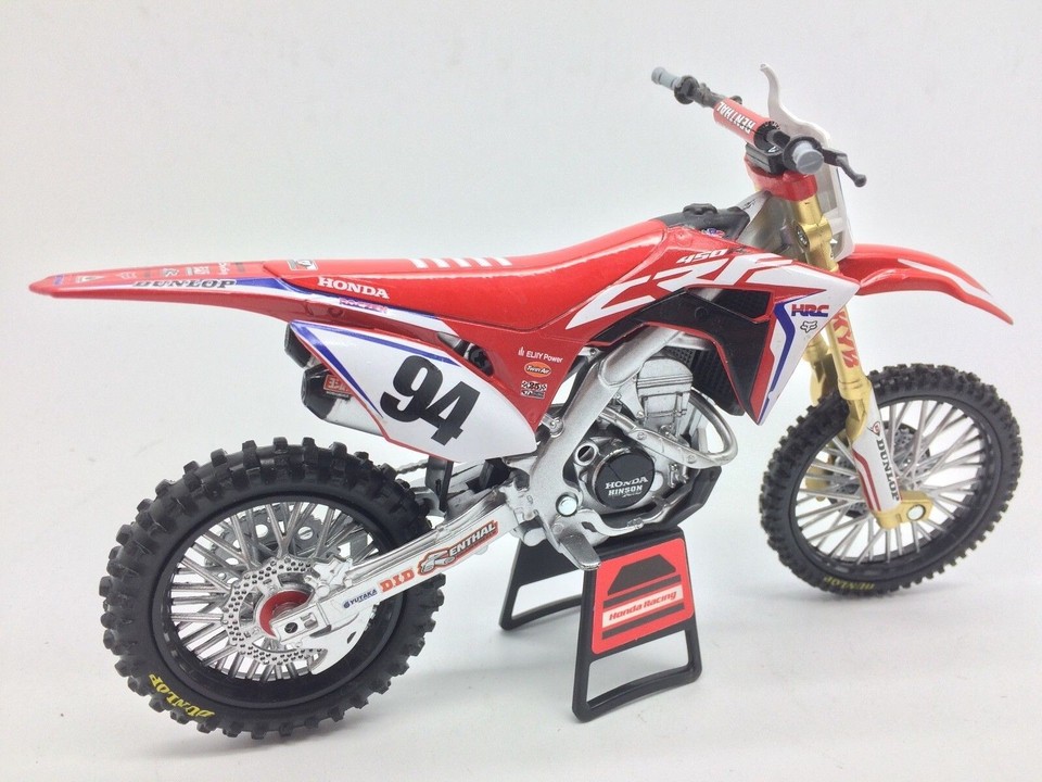 New Ray 1:6 KEN ROCZEN #94 HRC HONDA CRF 450 R Toy Model Supercross ...
