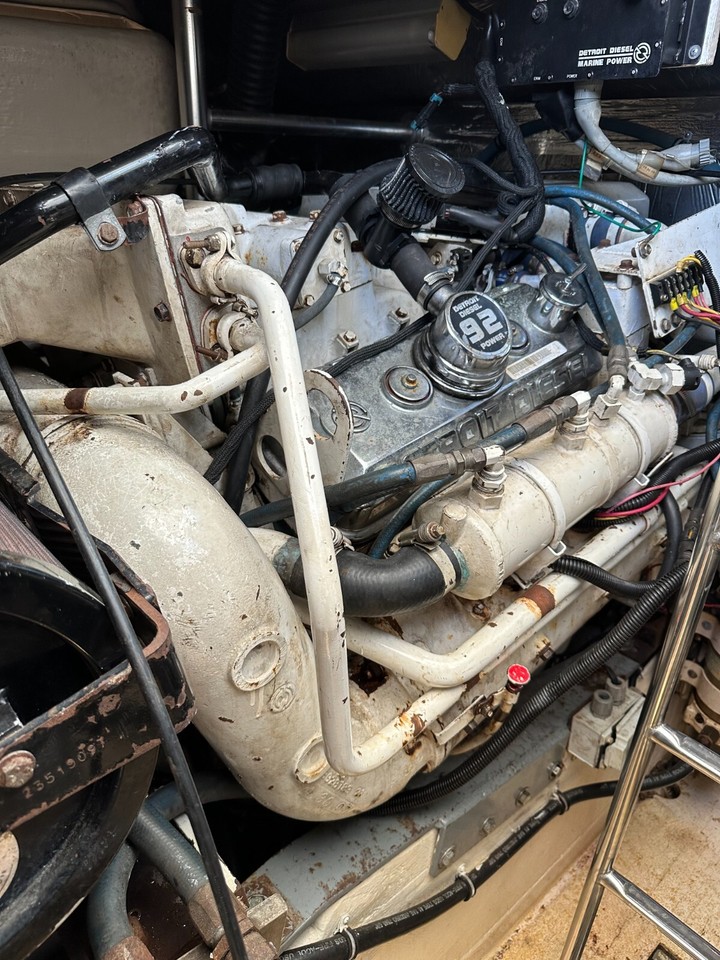 Detroit Diesel 6V-92TIA 625HP DDEC Marine Diesel Engines | eBay