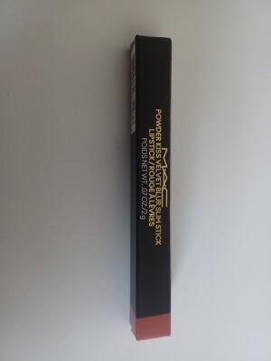 MAC Powder Kiss Velvet Blur Slim Lipstick 894 GINGERELLA Full Size New ...