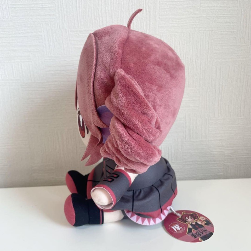 Kasane Teto ROUND1 Limited 15th Anniversary Sitting BIG Plush Doll 25cm ...