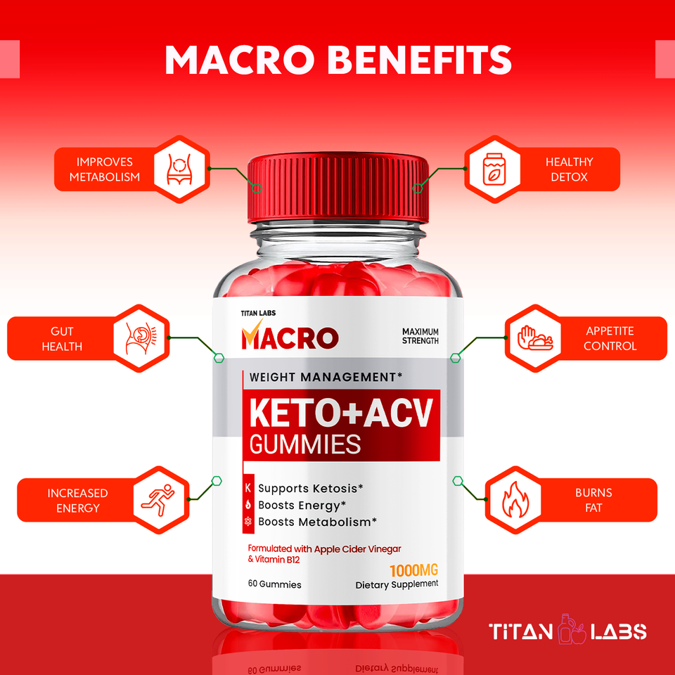 (3 Pack) Macro Keto ACV, Keto Macro Keto ACV Weight Loss Gummies (180 ...
